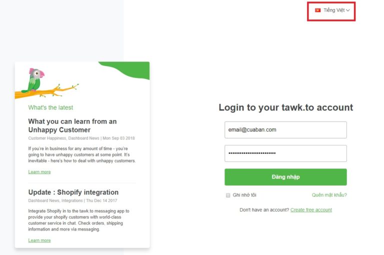 Hướng dẫn tích hợp tawk.to vào website - live chat free tốt nhất 2021 ...